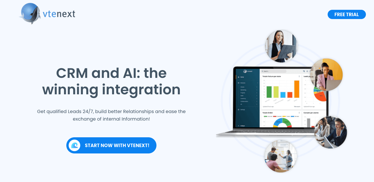 CRM and AI: Discover the Winning integration - Try vtenext for Free